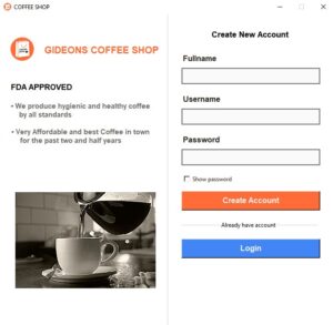 Build a Modern Coffee Shop Management System with Python Tkinter and ...