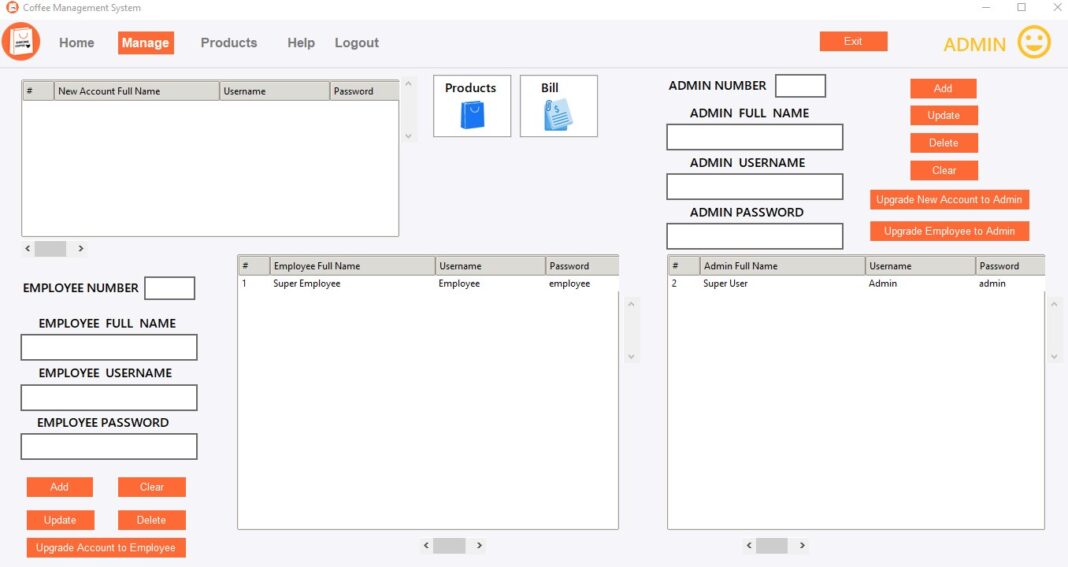 Build a Modern Coffee Shop Management System with Python Tkinter and ...